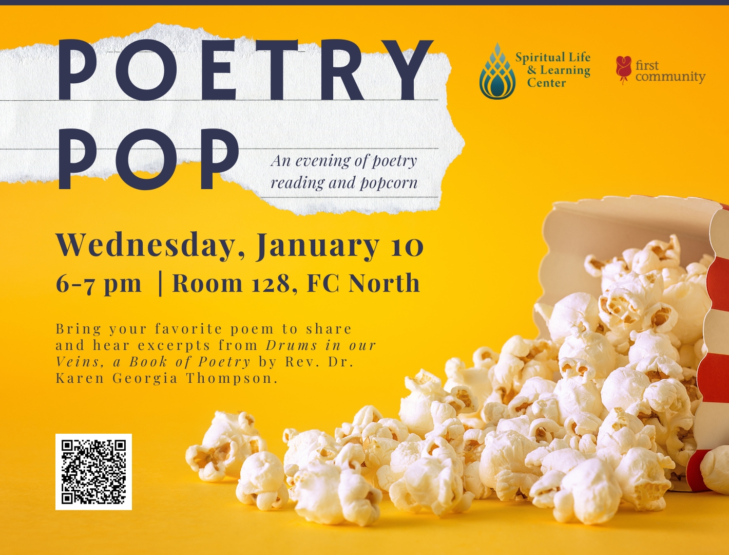 Poetry Pop - The Spiritual Life & Learning Center